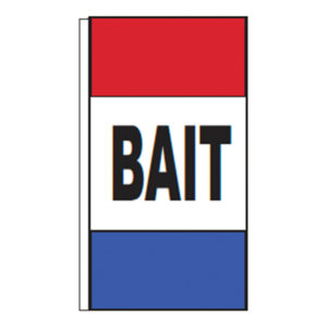Bait Drape Flag - Flags2020 - Bob Hughes Display